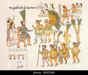 AZTECS WARRIORS 1521 Stock Photo - Alamy