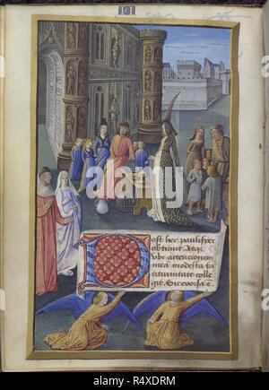 Boethius initial consolation philosophy Stock Photo - Alamy