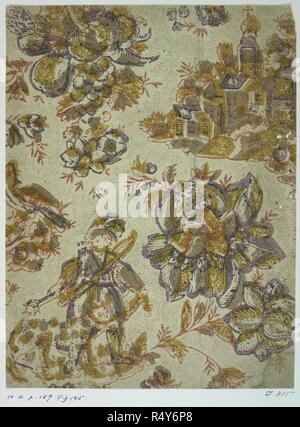 Collection of Decorated papers. Blockprints and Cotton Papers: Rococco ...