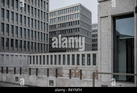 Exterior view of new headquarters of BND (Bundesnachrichtendienst) the ...