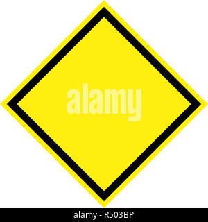 Generic hazard sign Stock Photo - Alamy