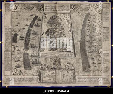 Rome. Italy. The Battle of Lepanto (1571), Gallery of Maps, Vatican ...
