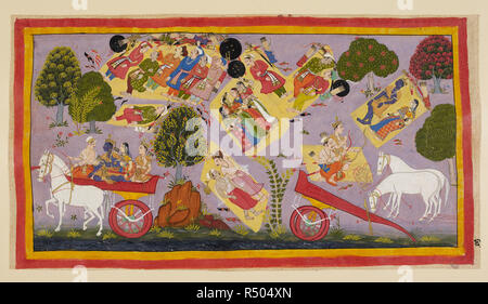 Rama Returns to Ayodhya Stock Photo - Alamy