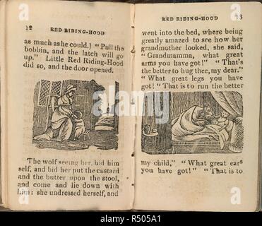 The History of Little Red Riding-Hood Stock Photo - Alamy