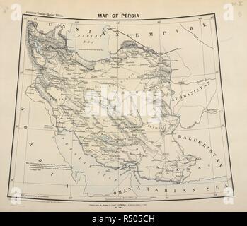 Persia. Map of Persia ... Compiled in the Intelligence Div. [London ...