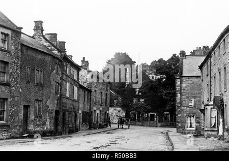Main Street, Winster near Matlock Stock Photo - Alamy