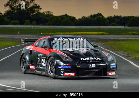 Nissan R35 GT3 Race Car Stock Photo - Alamy