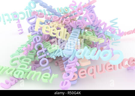 Bunch of computer technology related keywords for information overload ...