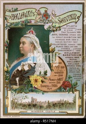 Queen Victoria. A Collection of pamphlets, cards and verses referr ...