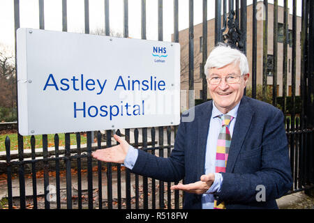 Robin Harper, interim chair of the Astley Ainslie Community Trust which ...