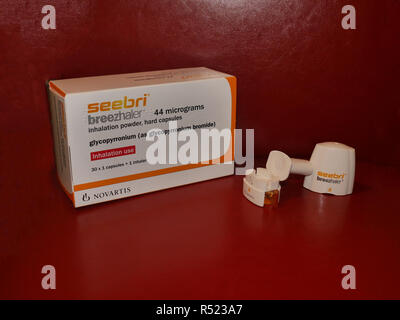 Seebri Breezhaler (glycopyrronium) 50 mcg is a once-daily LAMA ...