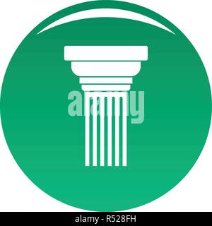 Expanding column icon. Simple illustration of expanding column vector ...