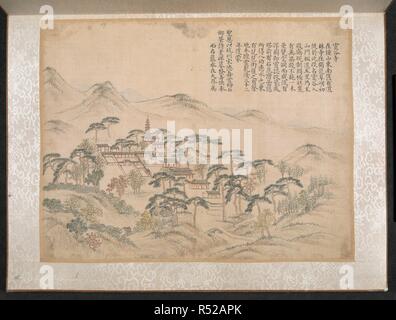 View of an imperial resting place along the Grand Canal, c. 1770â ...