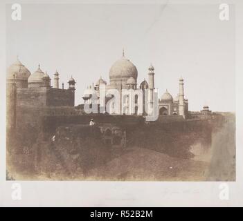 John Murray, Taj Mahal from the East with Dr John Murray Seated in the ...