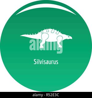 Silvisaurus icon. Simple illustration of silvisaurus vector icons set ...