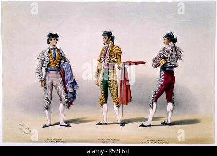 The Spanish bull-fights, illustrated from original sketches Stock Photo ...