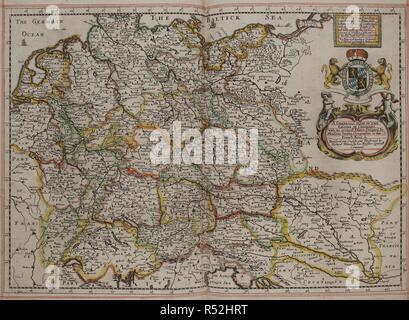 Map Of Europe 1670 Stock Photo: 131898630 - Alamy