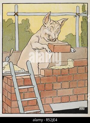 Three Little Pigs Brick House, Storytown USA amusement park, near ...