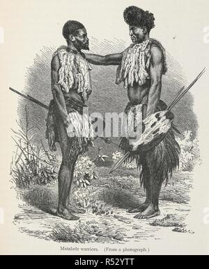 A Matabele Warrior Stock Photo - Alamy