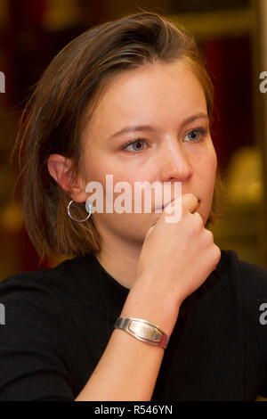 Turin, Italy. 29th Nov, 2018. French actress Diane Rouxel is guest of ...