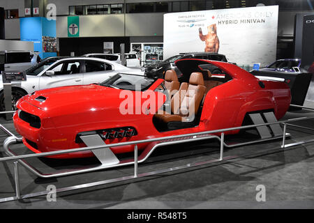 Dodge shows off Santa's new sleigh ride a Dodge Challenger SRT thats ...