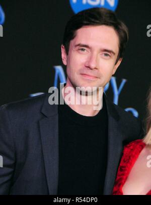 Topher Grace attends the world premiere of Warner Bros. Pictures' "One ...