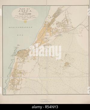Plan of Jaffa Image taken from Plan of Jaffa. Scale 1 : 6, 000. El-Giza ...
