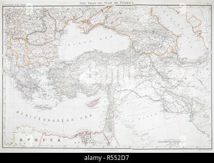 Stanford's military map of the seat of war , Austro-Prussian War, 1866 ...