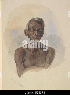 Drawings and sketches illustrating the scenery of the interior of ...