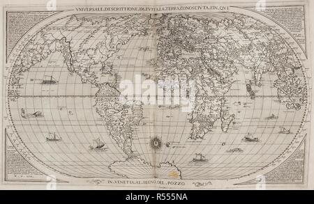 universale descrittione di tutta la terra conosciuta fin qui. - Antique ...