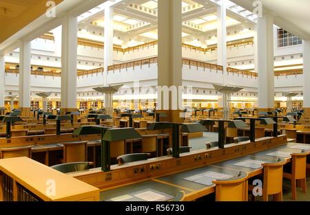 British Library Reading Room. 20th century. The British Library Reading ...