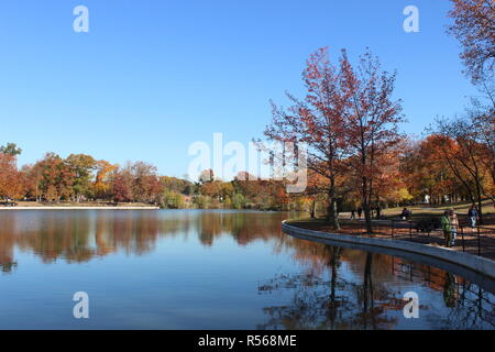 Kissena Park Lake, Queens, New York Stock Photo - Alamy