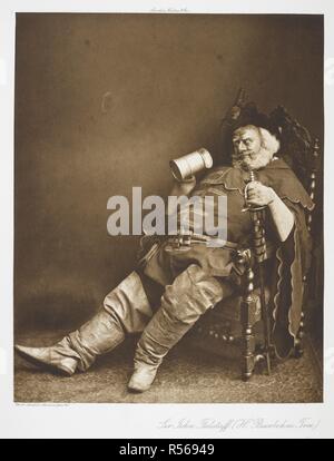 Portrait of Sir Herbert Tree by JOHN S. SARGENT from A Tribute to the ...