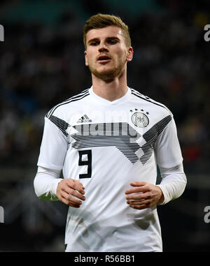 Timo Werner of RB Leipzig during the pre-match warm-up during Champion ...