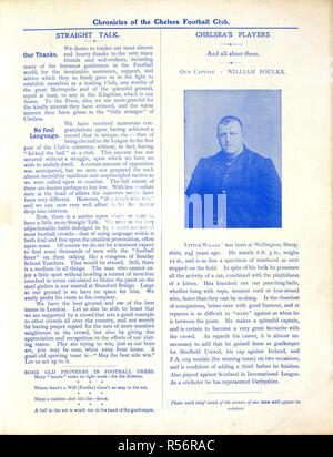 Chelsea Team 1905 Stock Photo - Alamy