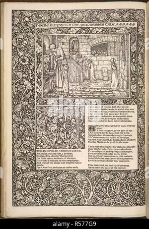 Geoffrey Chaucer - 'The Prioress' Tale', from 'The Canterbury Stock ...