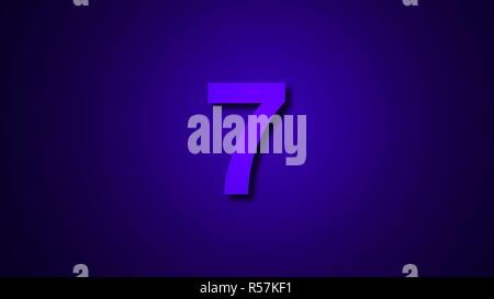 Highlighted Number with shadow. Digital background Stock Photo - Alamy
