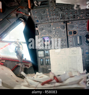 Apollo Lunar Module Controls and Displays Stock Photo - Alamy