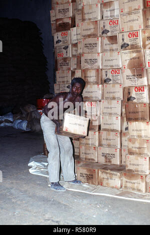A food storage warehouse in Kismayo. Subject Operation/Series: CONTINUE ...