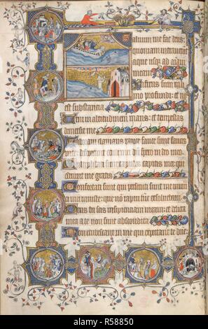 Jonah cast overboard - Jonah 1 Stock Photo - Alamy