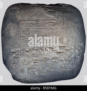 Cuneiform tablet from Umma, Iraq. Around 2030 BC. Musée national d ...