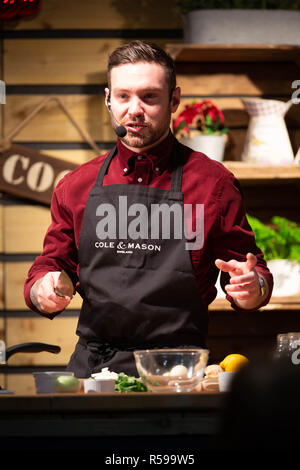 Birmingham, UK. 30th Nov, 2018. Nadiya Hussain on the BBC Good food ...