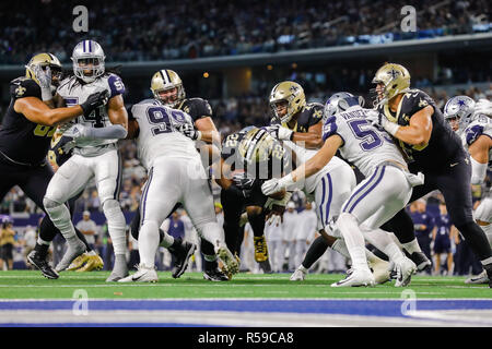 Dallas Cowboys' Antwaun Woods (99) warms up before an NFL football game ...