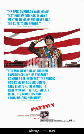 Patton - Original Movie Poster Stock Photo - Alamy