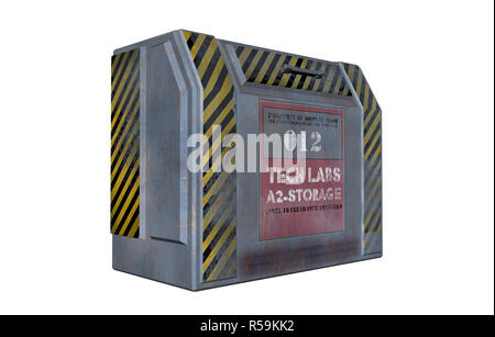 steel transport crate Stock Photo - Alamy