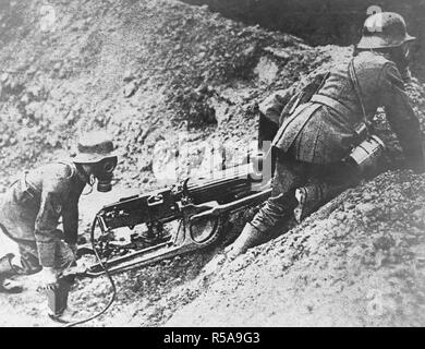 German machine gun position on the Eastern Front, 1944 Stock Photo - Alamy