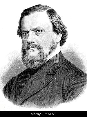 Paul Ludwig Adalbert Falk, 10. August 1827 - 7. Juli 1900, war ...