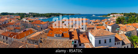 Aerial View of Poreč Peninsula, Croatia Stock Photo - Alamy