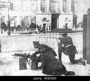 German Revolution Continued - Street fighting in Berlin. First picture ...