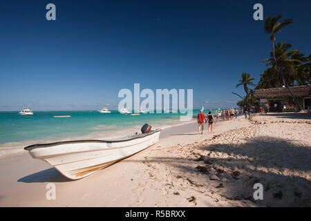 The Dominican Republic, El Cortecito, the Caribbean, Playa Bavaro ...